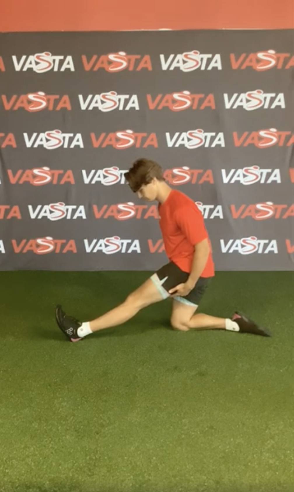 Flexibility - HS Knee Flex - Lvl. 4 - 1/2 Kneeling HS - Straight Leg ...